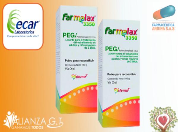 FARMALAX 3350 PEG FCO X160 GR POLVO PARA