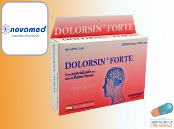 IBUPROFENO+CAFEINA CAJA X32 CAP DOLORSIN FORTE