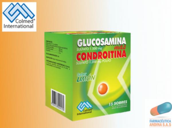 GLUCOSAMINA + CONDROITINA X 15 SOBRES