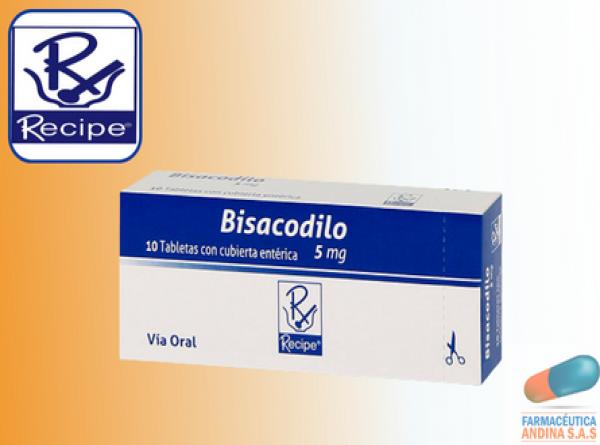 BISACODILO 5 MG CAJA X 10 TAB RECIPE