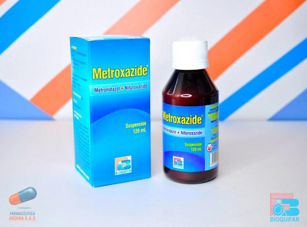 METRONI+NIFUROXAZIDA METROXAZIDE FCOX120