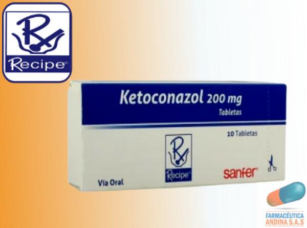 KETOCONAZOL 200 MG CAJA x 10 TABS