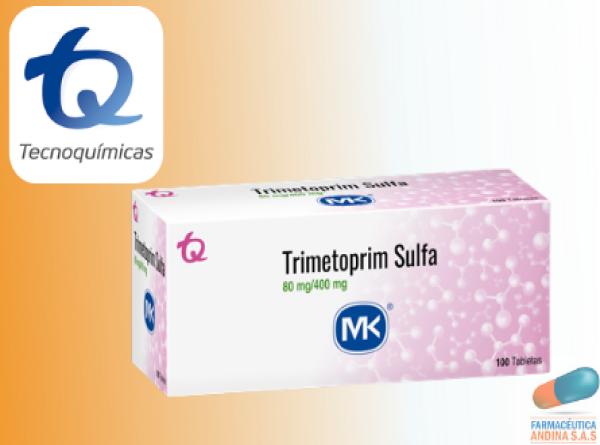 TRIME SULFA MK 80/400MG x 100 TAB
