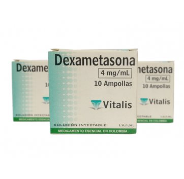 DEXAMETASONA 4 MG/ML AMP X 10 UNIDADE