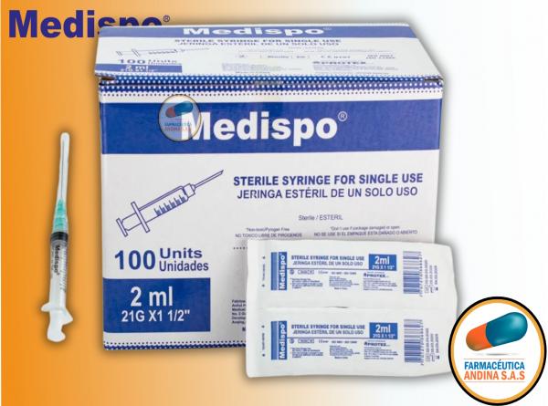 JERINGA 2 ML X UNIDAD MEDISPO