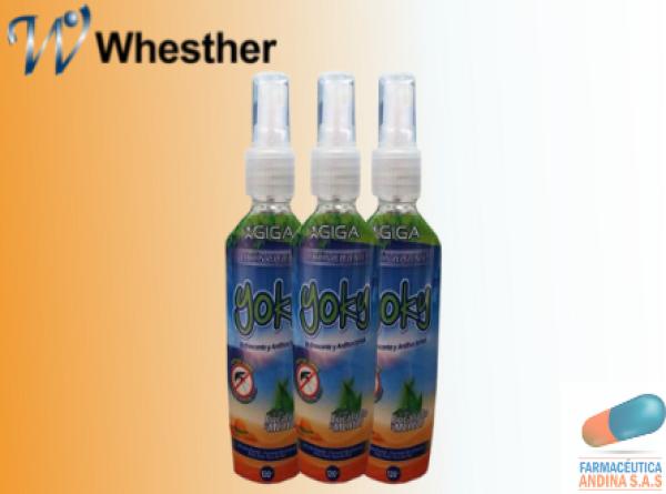 REPELENTE YOKY LOC.SPRAYX120ML EUC