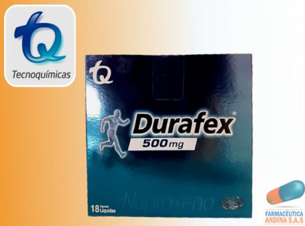 NAPROXENO 500 MG CAJX 18CAP DURAFEX