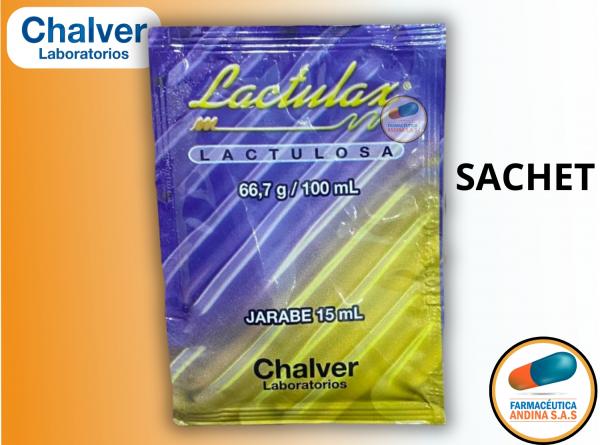 LACTULOSA 66.7% SOLUCION ORAL SACHET X 15 ML UNIDAD (LACTULAX) CHARVER