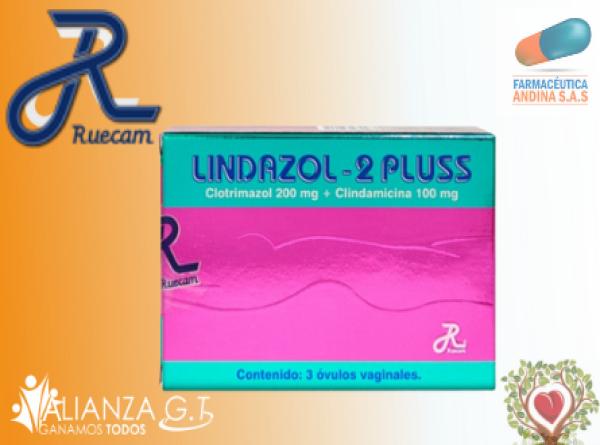 CLOTRIMAZOL+CLINDAMICINA OVULOS VAGINAL X 3UND LINDAZOL
