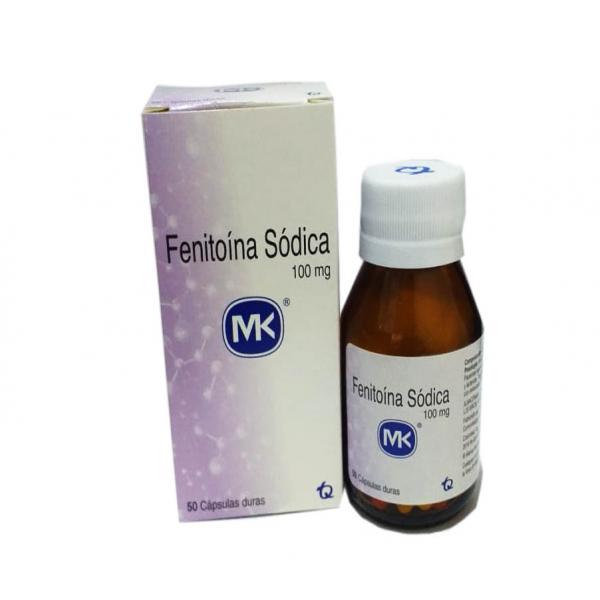 FENITOINA SODICA 100 MG FRASCO X 50 CAPSULAS