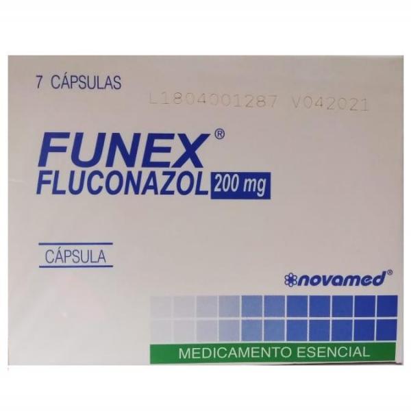 FLUCONAZOL 200 MG CAJA X 7 CAPS FUNEX PAGUE 1 LLEVE 5