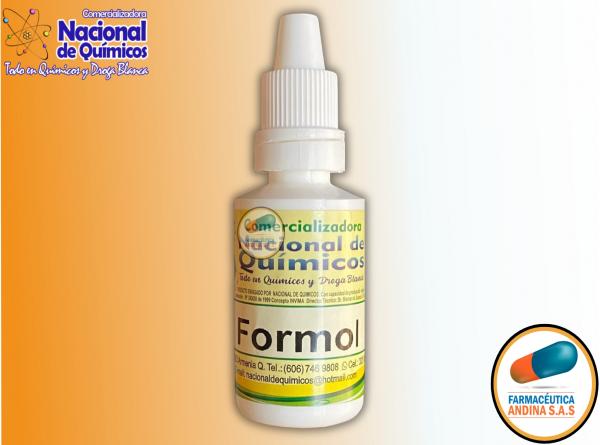 FORMOL FRASCO X ONZA 25 ML NACIONAL DE QUIMICOS