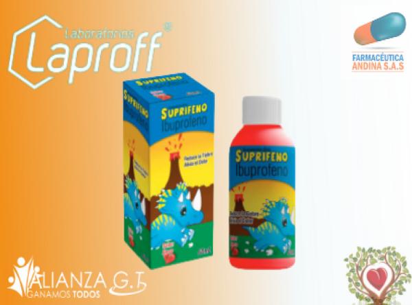 IBUPROFENO SUSP X 120ML SUPRIFENO FR