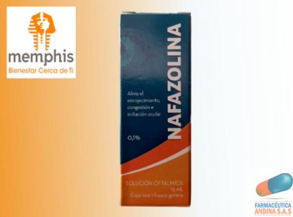 GOTAS OFTAL NAFAZOLINA X 15 ML MEMPHIS