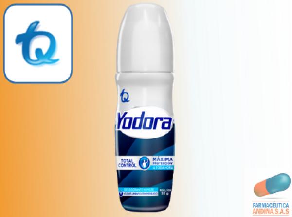 DESOD YODORA ROLLON TOTAL CONTROL X 30GR