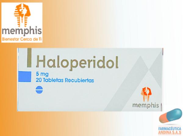 HALOPERIDOL 5 MG CAJA X 20 TAB