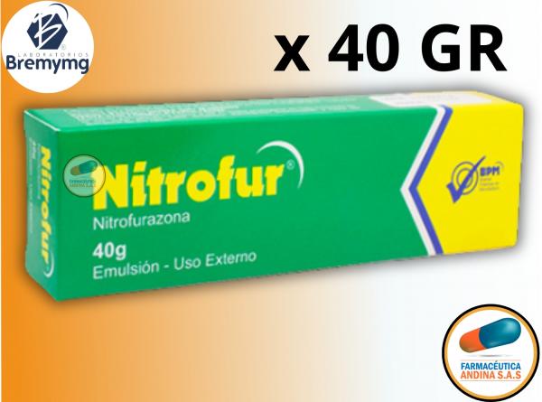 NITROFURAZONA POMADA TUBO X 40 GR (NITROFUR) BREMYMG