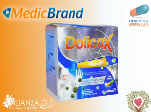 ANTIG CAP DOLICOX GRIP AC+CE+FE+CA X 100