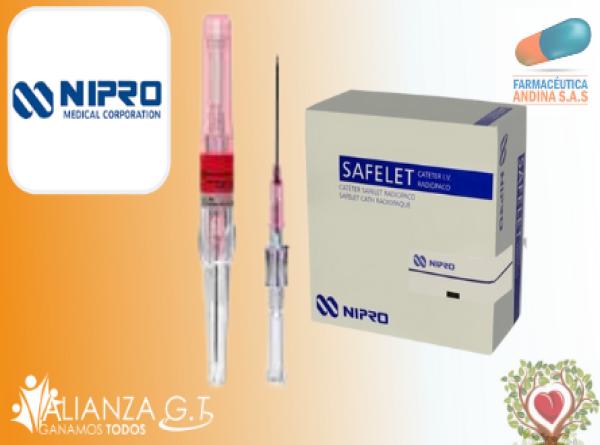 CATETER INTRAVENOSO No 20 x UNI NIPRO
