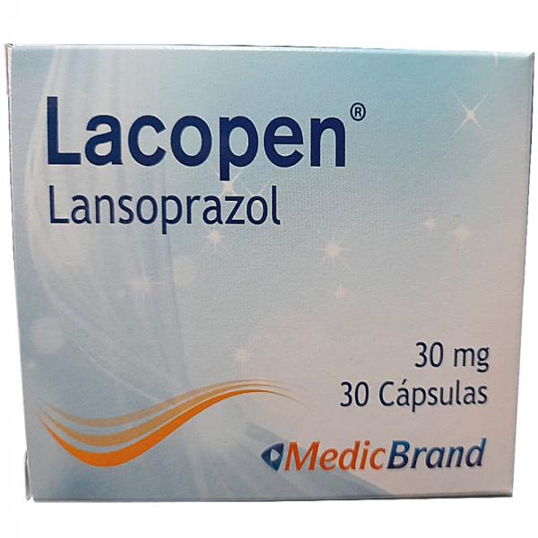 LANSOPRAZOL 30 MG CAJA X 14 CAP LACOPEN