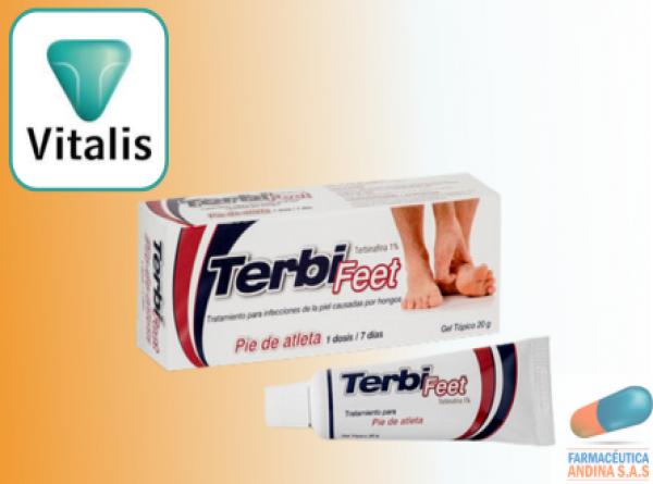 TERBINAFINA GEL TOPICO 1% X 20Gr TERBIFEET