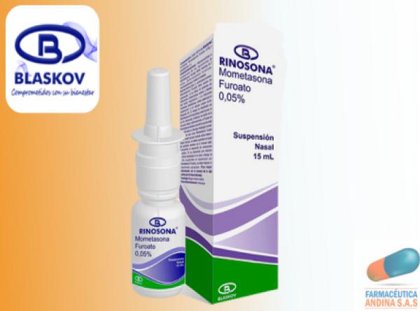 MOMETASONA FUROATO SOLUCION 0.5%X15ML RINOSONA