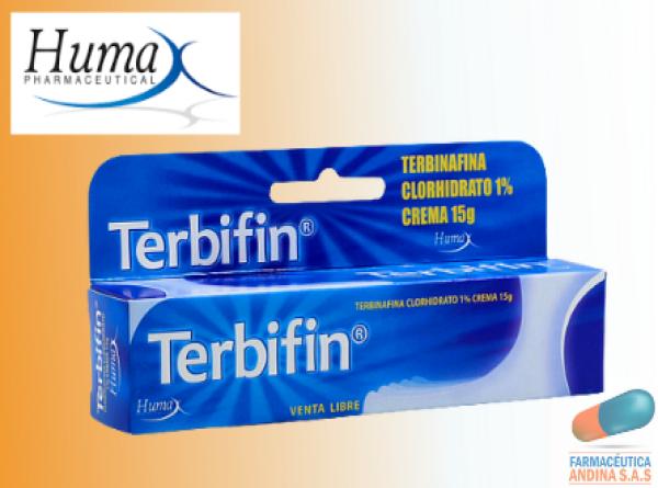 TERBINAFINA CREMA 1% TUBO X 15 GR TERBIFIN