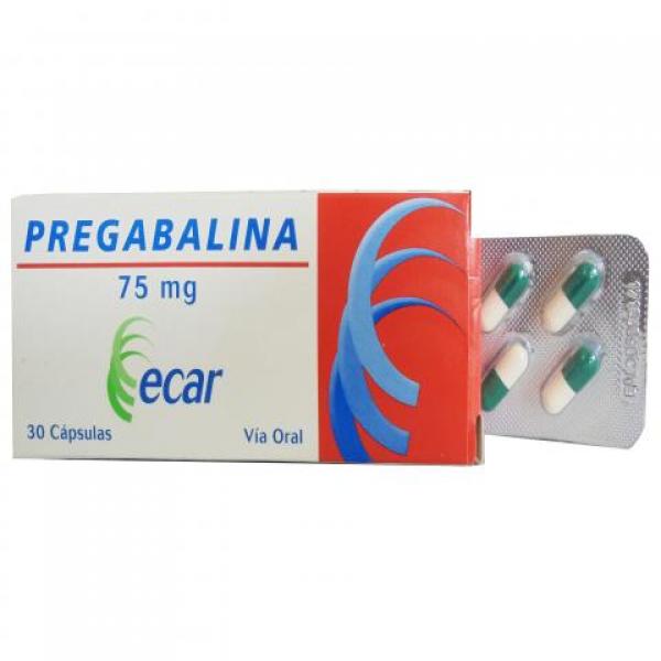 PREGABALINA 75 MG CAJA X 30 CAP