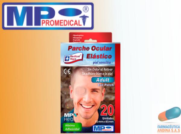 PARCHE OCULAR ADULTO CAJA X 20 UNIDADES MP