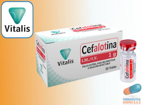 CEFALOTINA 1GMO AMPOLLA X UNIDAD