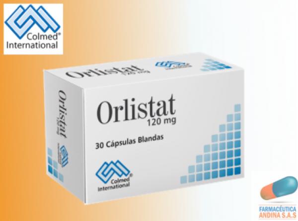 ORLISTAT 120 MG CJX 30 CAPS COLMED