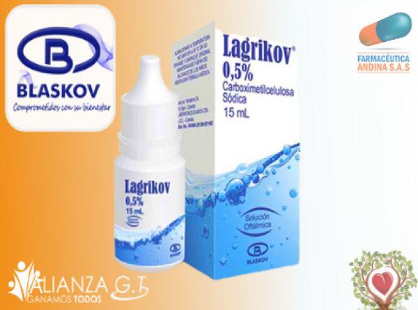 GOTAS OFTALMOLOGICAS LUBRI (LAGRIKOV) X 15 ML