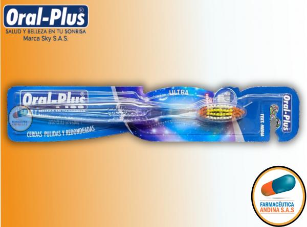 CEPILLO ULTRA TEXTURA MEDIA X UNIDAD ORAL PLUS