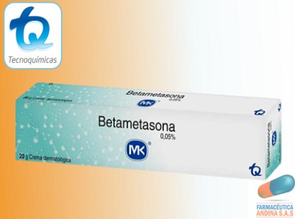 BETAMETASONA CREMA 0.05% X 20 GR MK