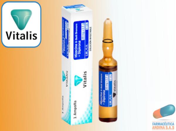 HIOSCINA + DIPIRONA 5 ML CAJA X 1 AM