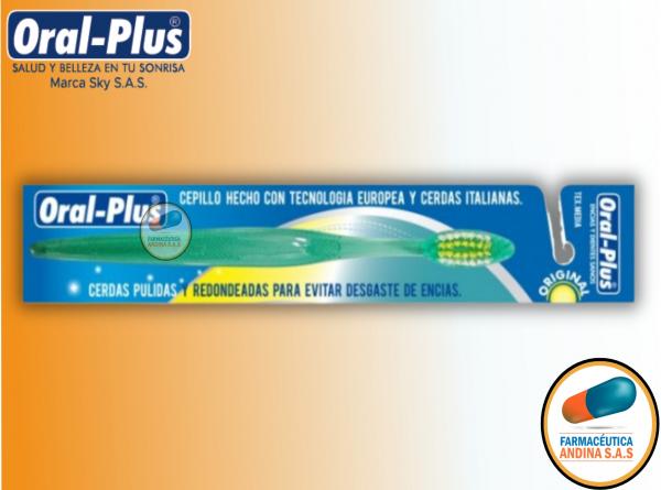 CEPILLO EMPAQUE ORIGINAL TEXTURA MEDIA ORAL PLUS
