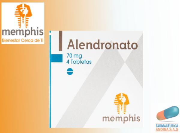 ALENDRONATO 70 MG CAJA x 4 TAB