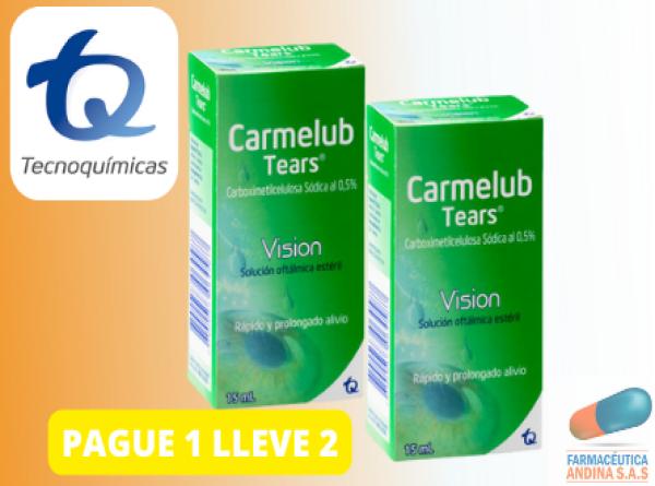 GOTAS OFTAL LUBRI (CARMELUB)2X1 FCO X 15 ML