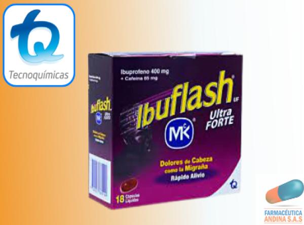 IBUFLASH UP CAJA X 18 CAP