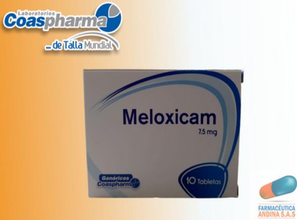 MELOXICAM 7.5 MG CJX 10 TAB COASPHARMA