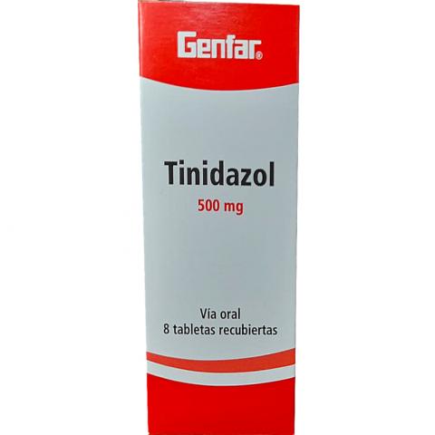 TINIDAZOL 500 MG CAJA x 8 TABS GENFAR