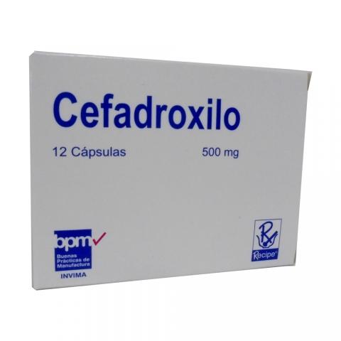 CEFADROXILO 500 MG CAJA X 12 CAPS